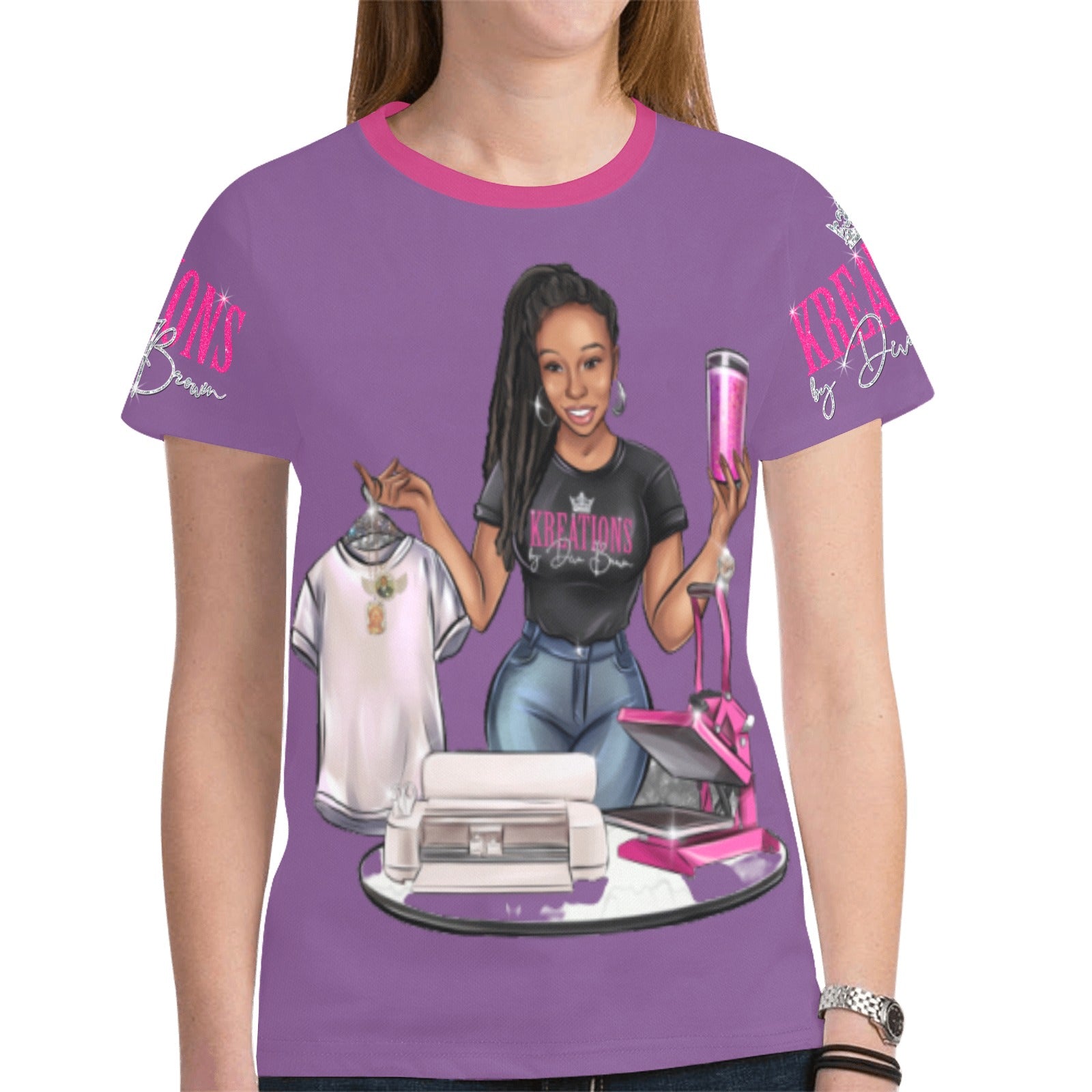 All Over 3D Custom Shirt – Kreations By Diva Brown